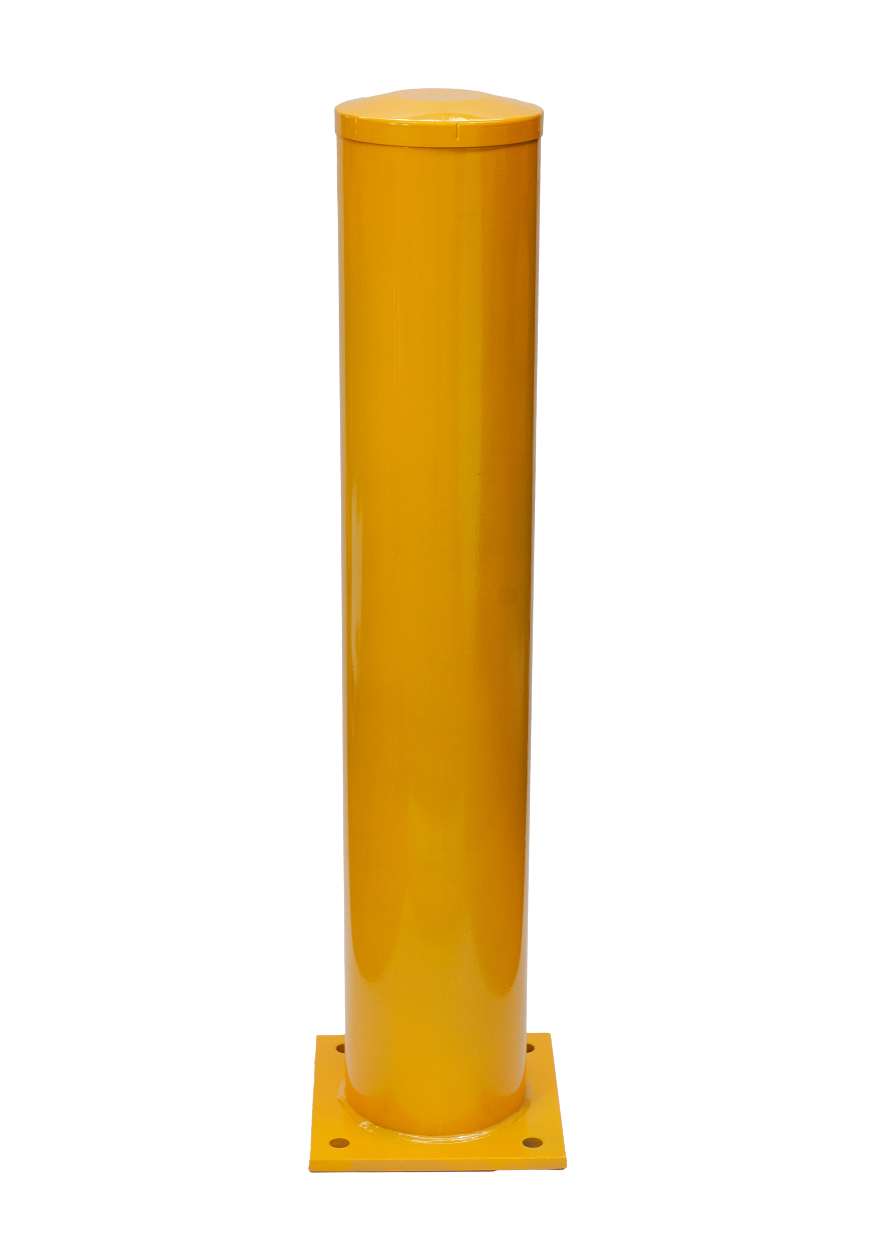 219mm Surface Mounted Bollard Yellow